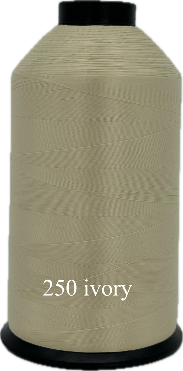 Ivory Wooly Nylon Thread - 10,000 yds – Stretchy Threads
