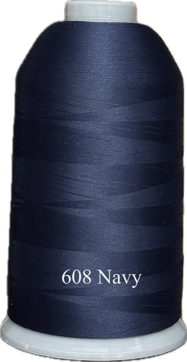 Navy Wooly Nylon Thread - 10,000 yds – Stretchy Threads
